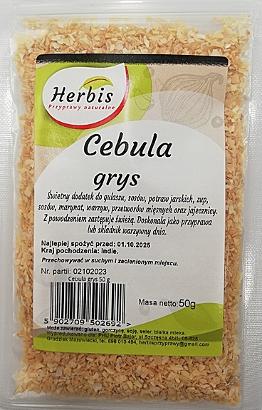 Cebula grys 50g - Herbis